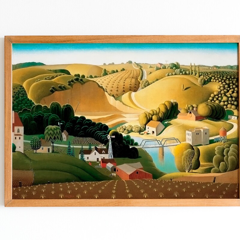 Grant Wood - Etsy