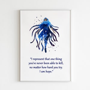 Kelsier Quote POSTER: Watercolor Wall Art Mistborn Art Decor - Etsy
