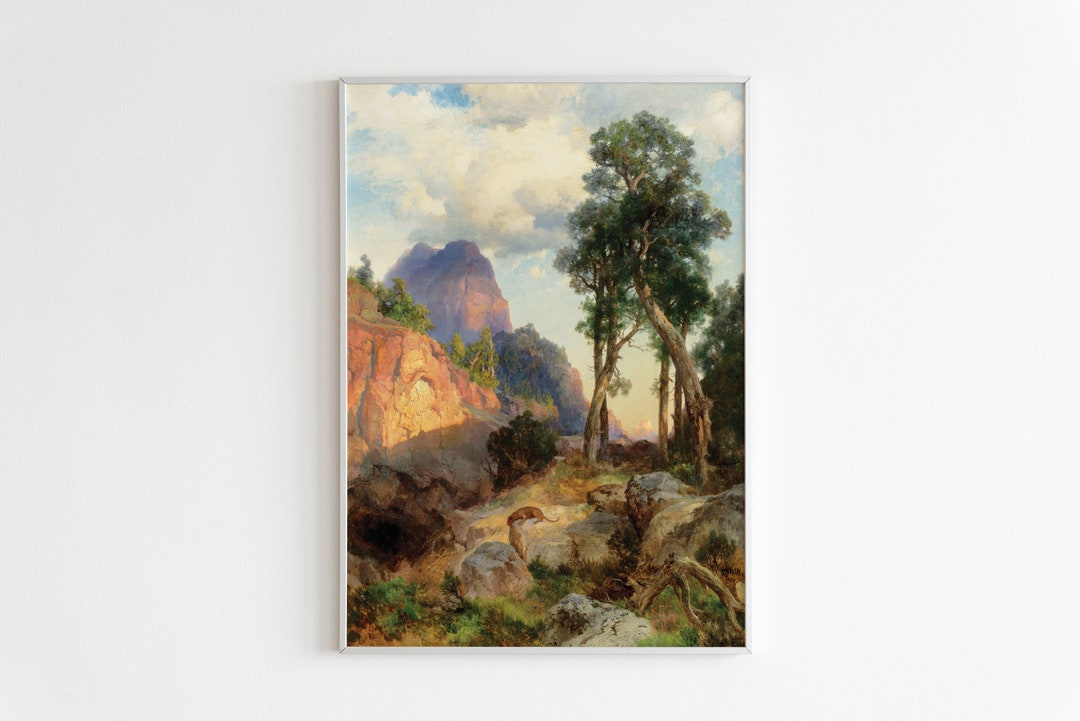 Thomas Moran POSTER VI: High Quality Reproduction of Thomas Moran's ...