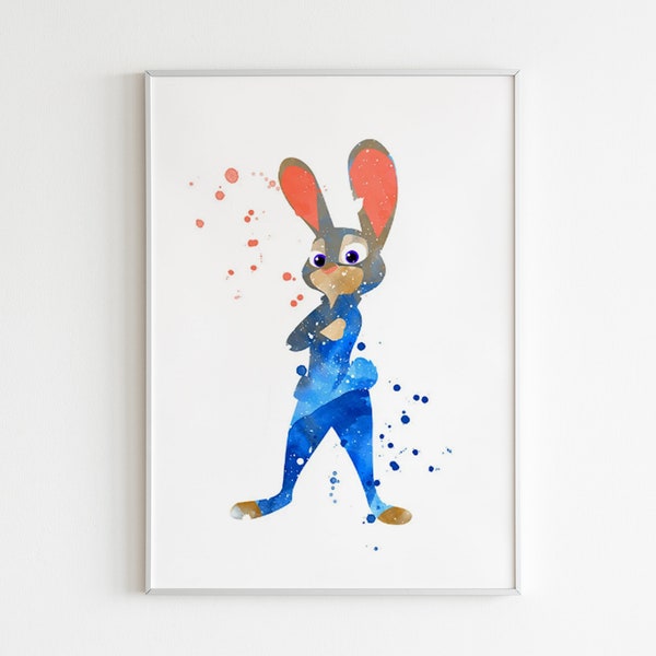 Judy Hopps Drawing - Etsy