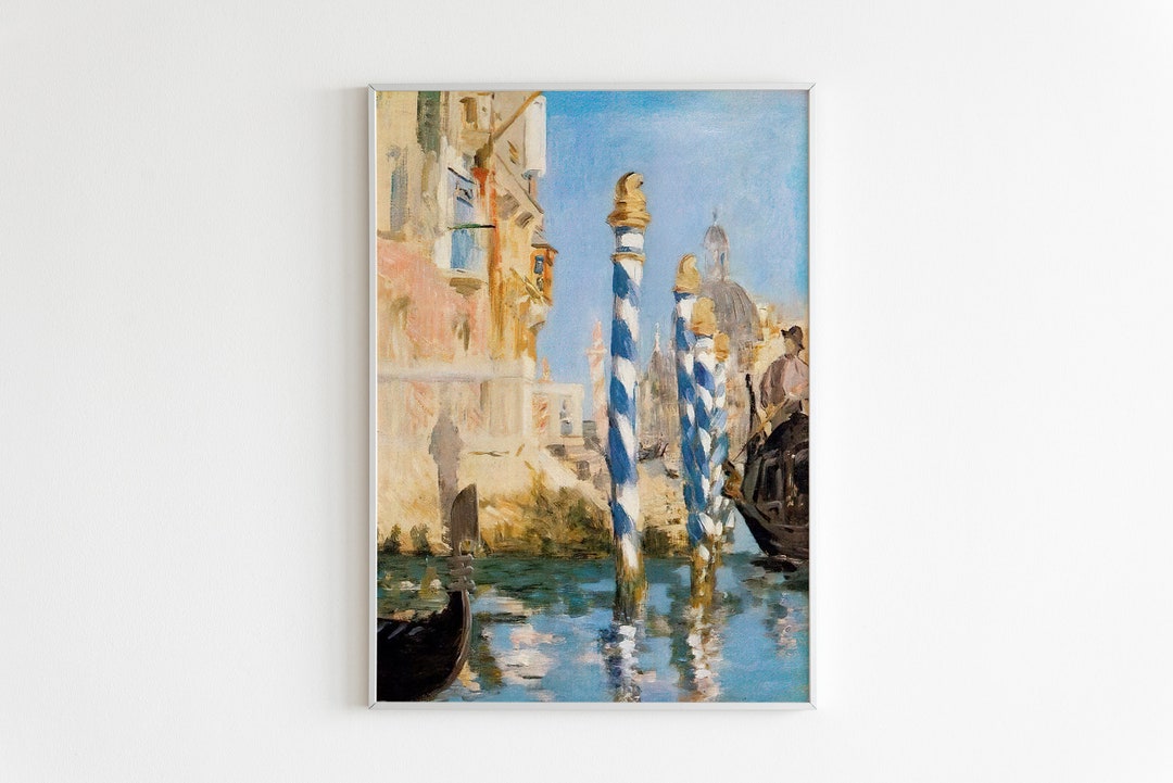 Edouard Manet POSTER XIV: Reproduction of Manet Painting, the Grand ...