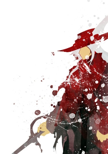 Red Mage POSTER: Watercolor Wall Art Final Fantasy Art Decor - Etsy