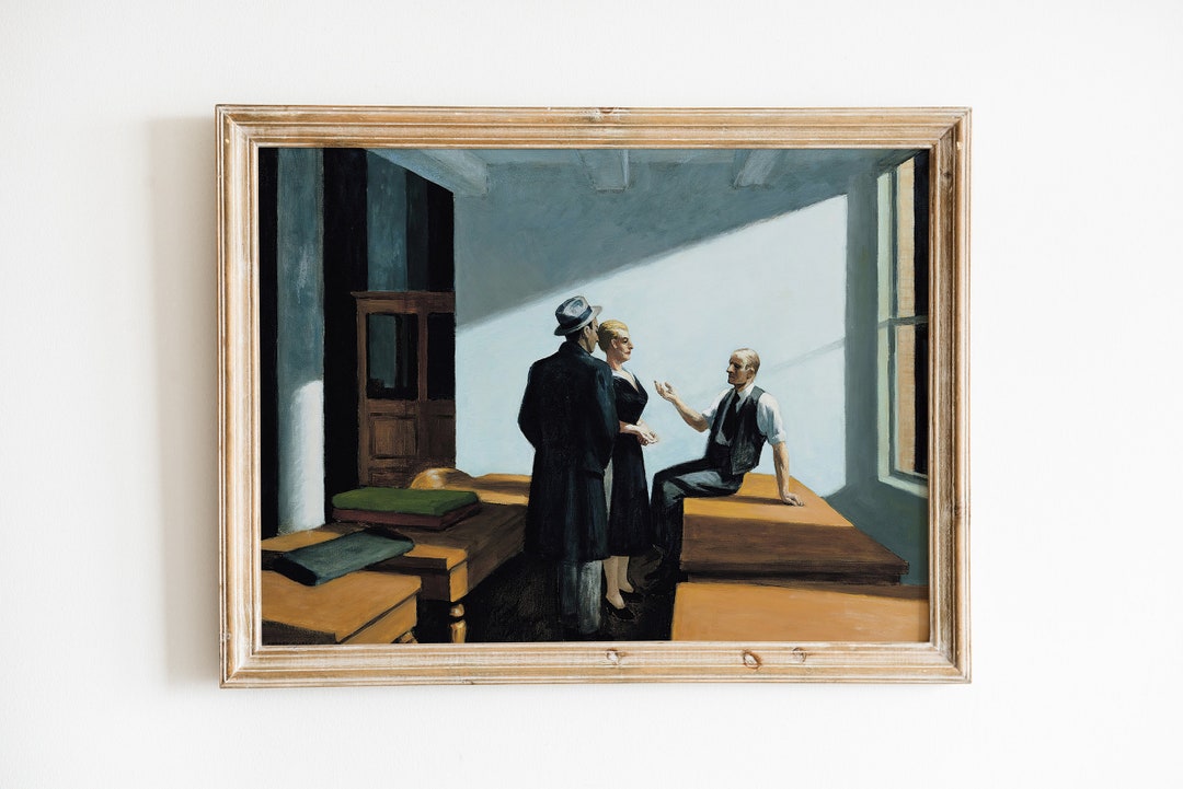 Edward Hopper POSTER LXV: Reproduction of Hopper Painting, Conference ...