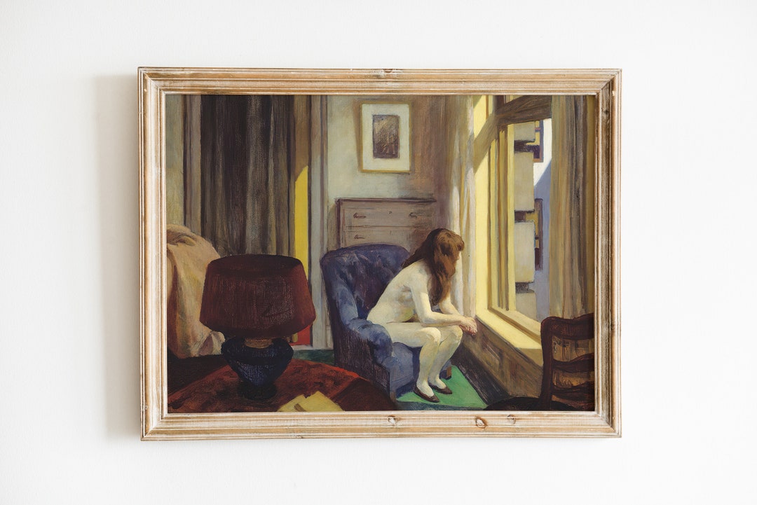 Edward Hopper POSTER XLV: Reproduction of Hopper Painting, Eleven A.M ...