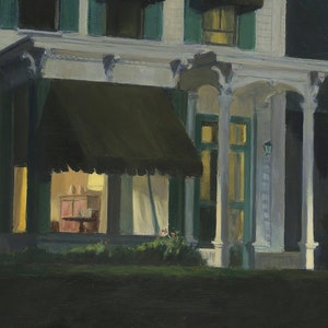 Edward Hopper POSTER LXIII: Reproduction of Hopper Painting, Rooms for ...