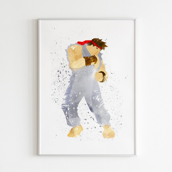 Street Fighter Characters Poster - Etsy