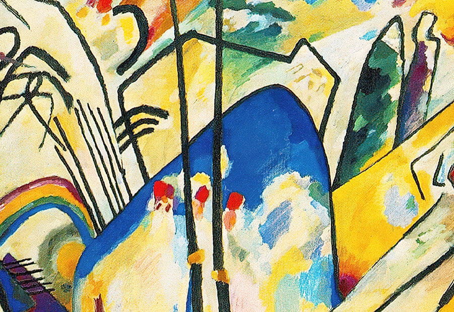 Wassily Kandinsky POSTER XIII: Reproduction of Kandinsky - Etsy
