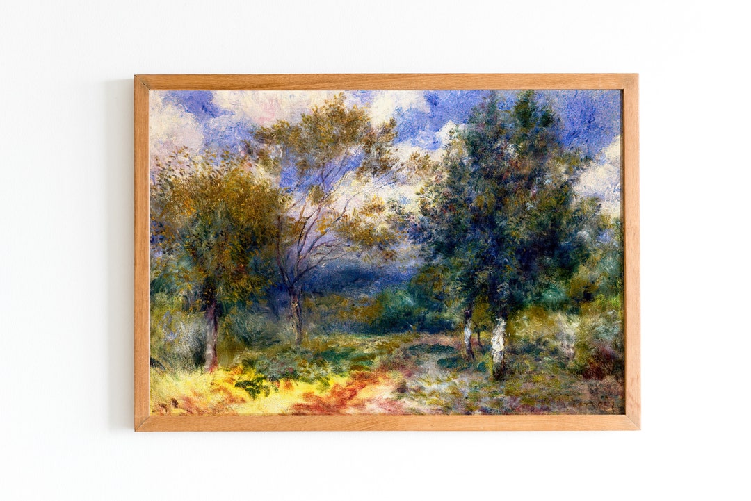 Pierre-auguste Renoir POSTER XXIV: Reproduction of Renoir Painting ...