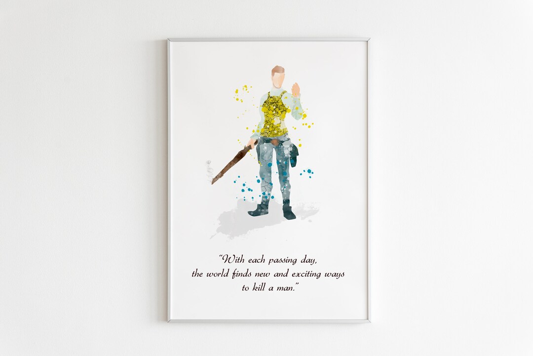 Balthier Quote POSTER: Watercolor Wall Art, Final Fantasy Art Decor ...