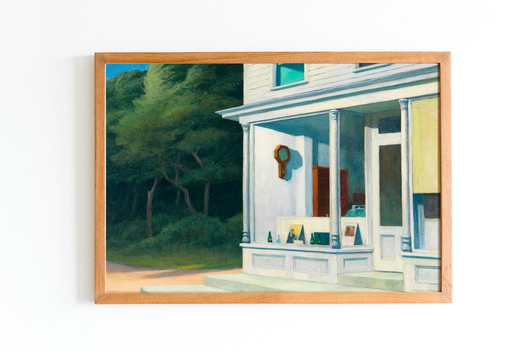 Edward Hopper POSTER XXVI: Reproduction of Hopper Painting - Etsy