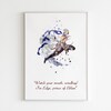 Vin Quote POSTER: Watercolor Wall Art, Mistborn Art Decor, Book ...