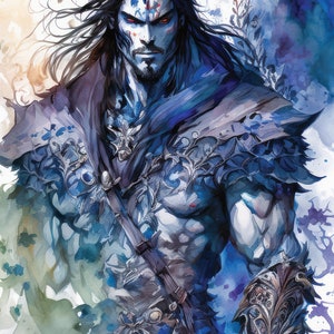 Kaladin III POSTER: Watercolor Wall Art, Stormlight Archive Wall Decor ...
