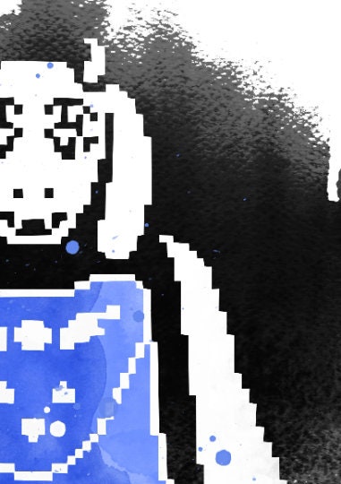 Toriel POSTER: Watercolor Wall Art Undertale Art Decor Game - Etsy