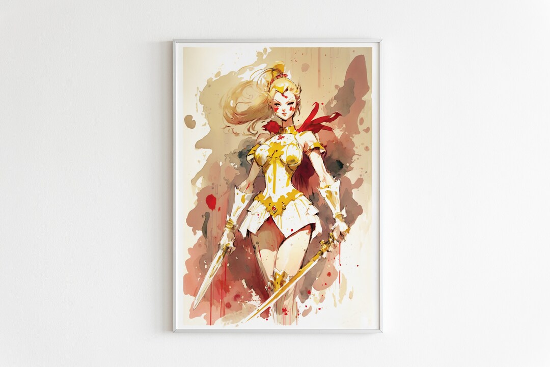 She-ra V POSTER: She-ra Watercolor Poster Print on Quality Paper ...