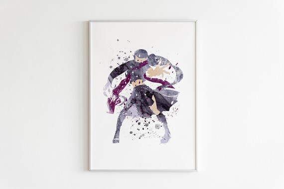 Tanaka Gundham POSTER: Watercolor Wall Art Danganronpa Wall - Etsy