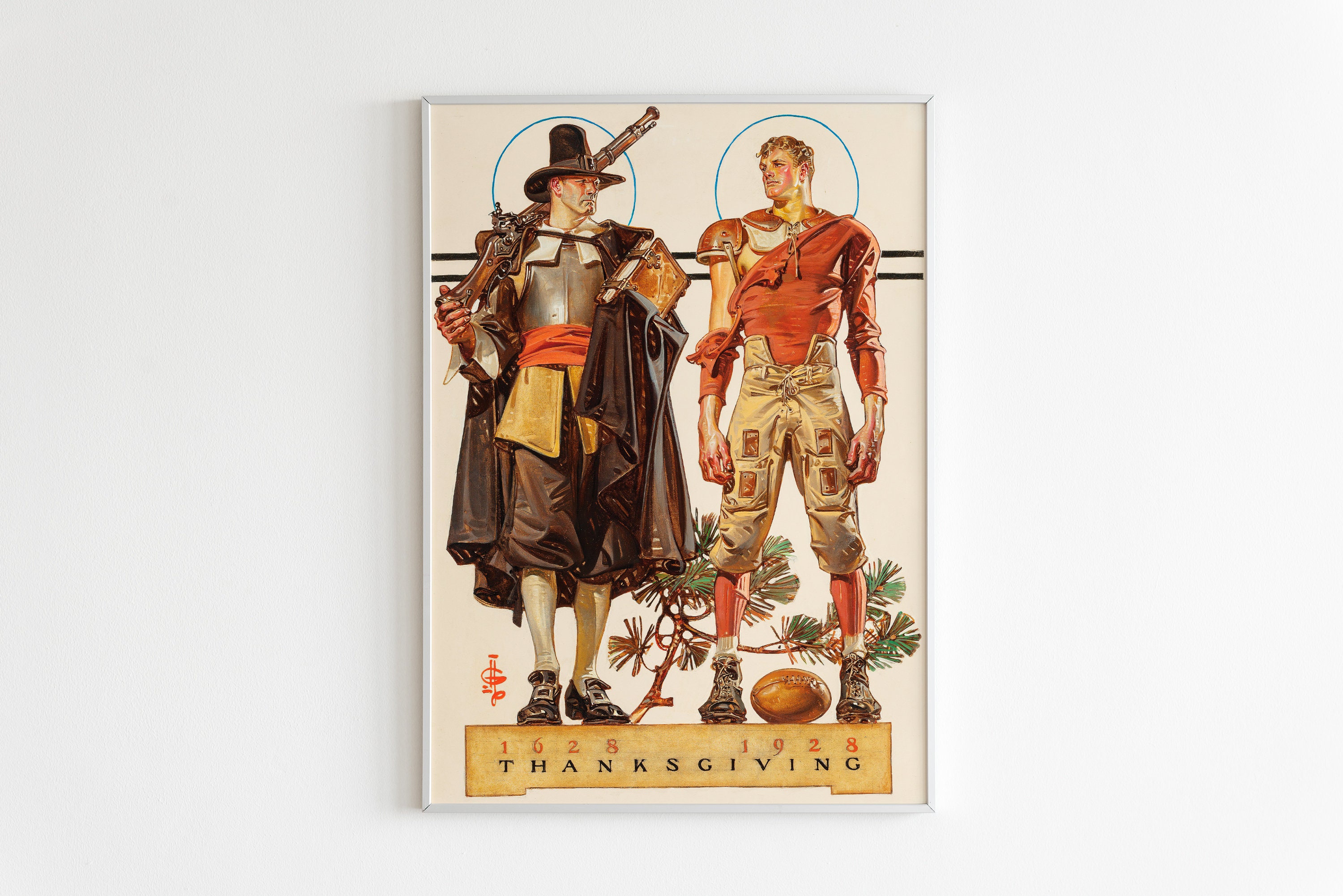 Joseph Leyendecker POSTER VIII: Thanksgiving Fine Art Print on - Etsy