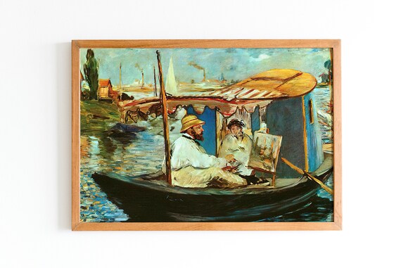 Edouard Manet POSTER XXVIII: Reproduction of Manet Painting - Etsy