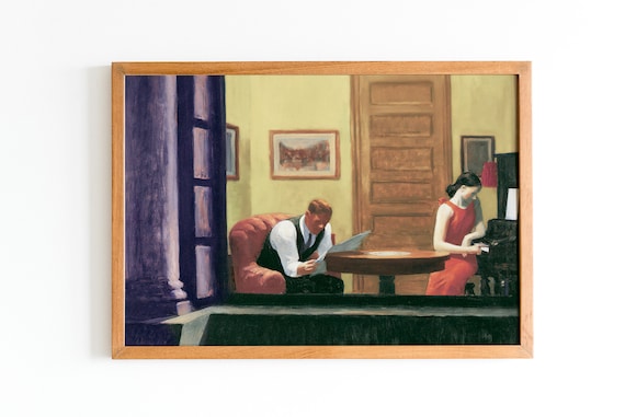 Edward Hopper POSTER III: Reproduction of Hopper Painting - Etsy