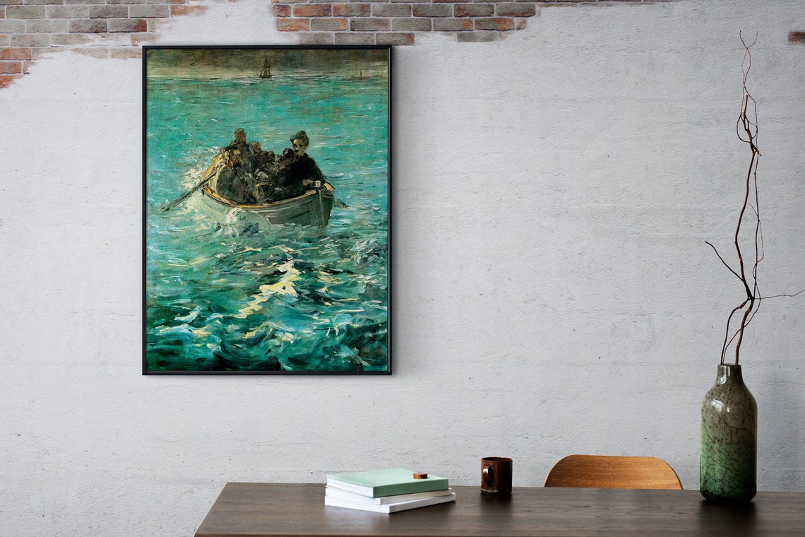 Edouard Manet POSTER XIII: Reproduction of Manet Painting the - Etsy