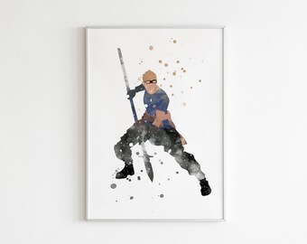 Kefka Palazzo Quote POSTER: Watercolor Wall Art Final Fantasy | Etsy