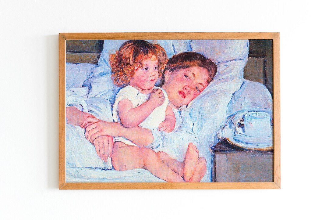 Marry Cassatt POSTER XVI: Reproduction of Cassatt Painting, Mother and ...