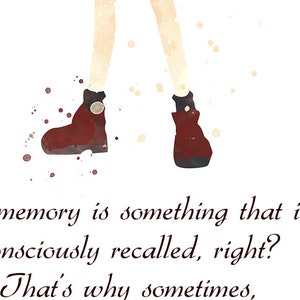 Tifa Lockhart Quote POSTER: Watercolor Wall Art, Final Fantasy Art ...