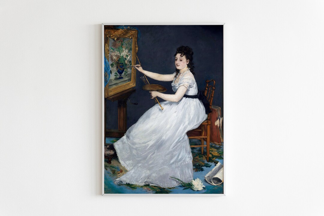 Edouard Manet POSTER XI: Reproduction of Manet Painting, Portrait of ...