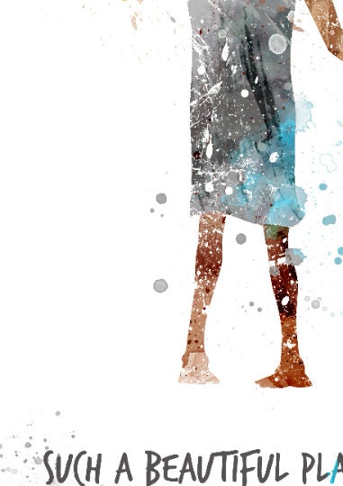 Dobby Quote POSTER: Watercolor Wall Art Dobby Art Decor Book - Etsy