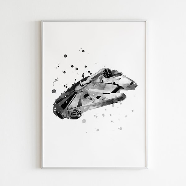 Millenium Falcon Poster - Etsy