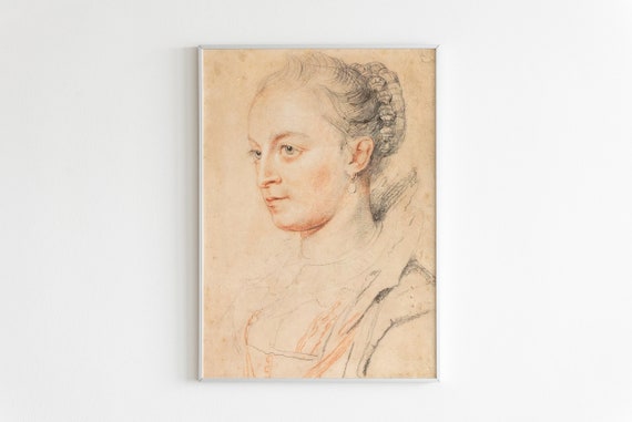Peter Paul Rubens POSTER V: Reproduction of Rubens Drawing - Etsy