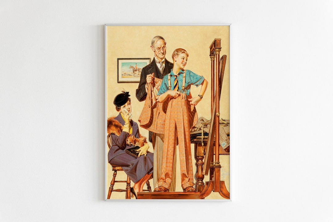 Joseph Leyendecker POSTER III: First Long Suit by Joseph Leyendecker ...
