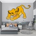 The Lion King Wall Decal/ Simba Wall Decor for Kids/ Nursery Wall Decor ...
