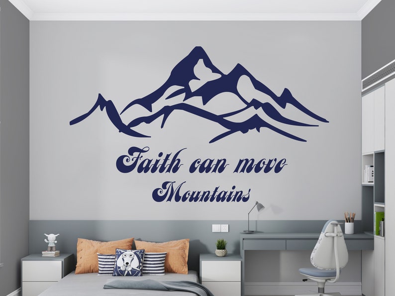 Mountains Wall Decal/mountain Wall Sticker/ K147 - Etsy