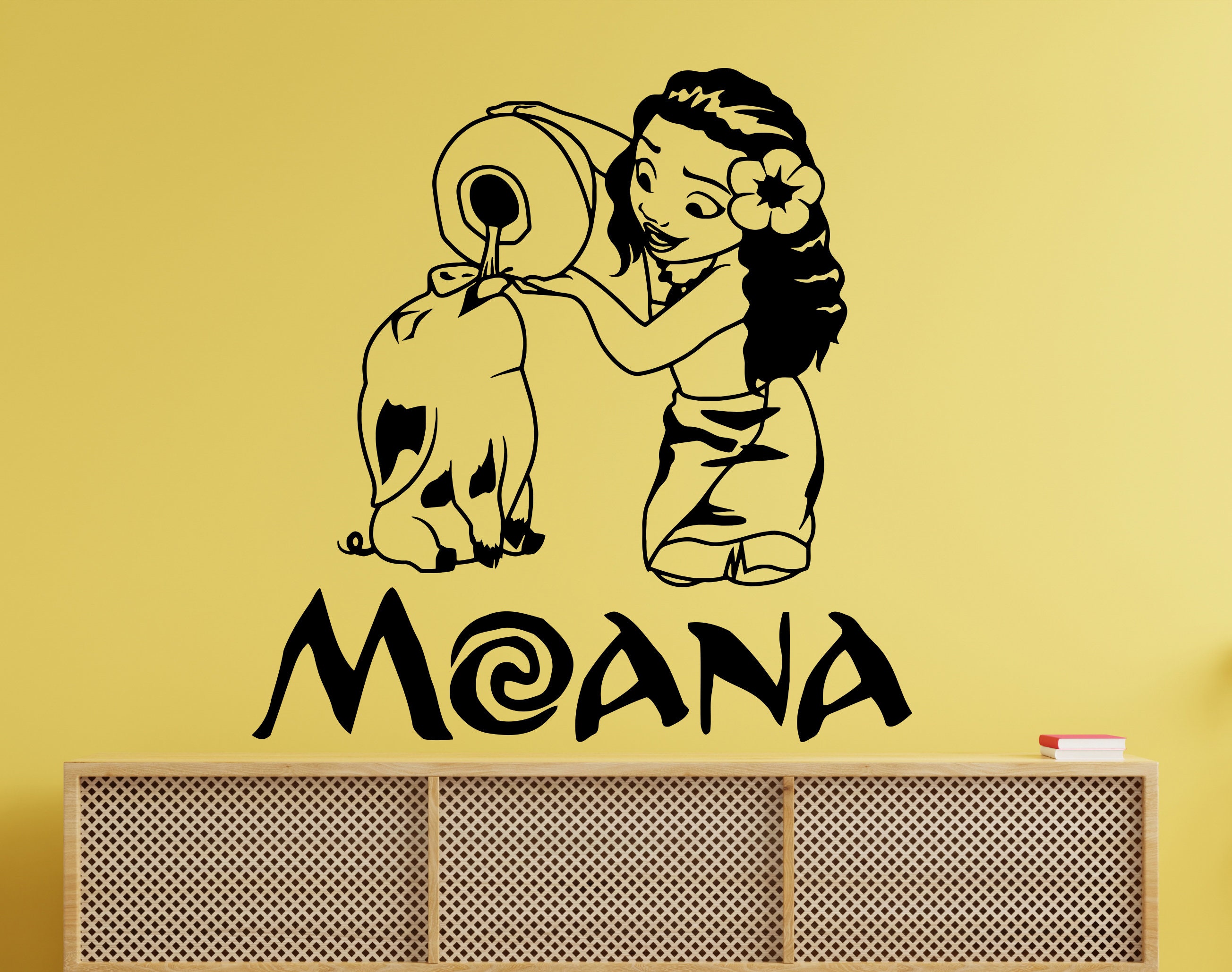Moana Wall Decal/ Disney Princess Wall Decal/ Moana Stickers(k624) - Etsy