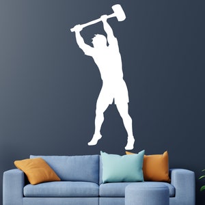 Crossfit Decal/workout Decal.crossfit Wall Decal.sport Wall Decal ...