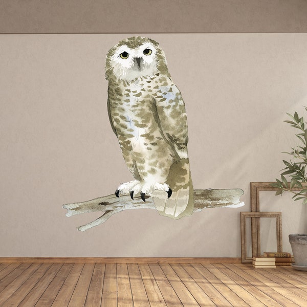 Owl Wall Decal - Etsy