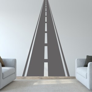 Tire Track Wall Decal/design Interior Home Decor/ Track Decal (K1019 ...