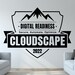 Company Name/ Logo Wall Decal /custom Text/business Printing Product ...