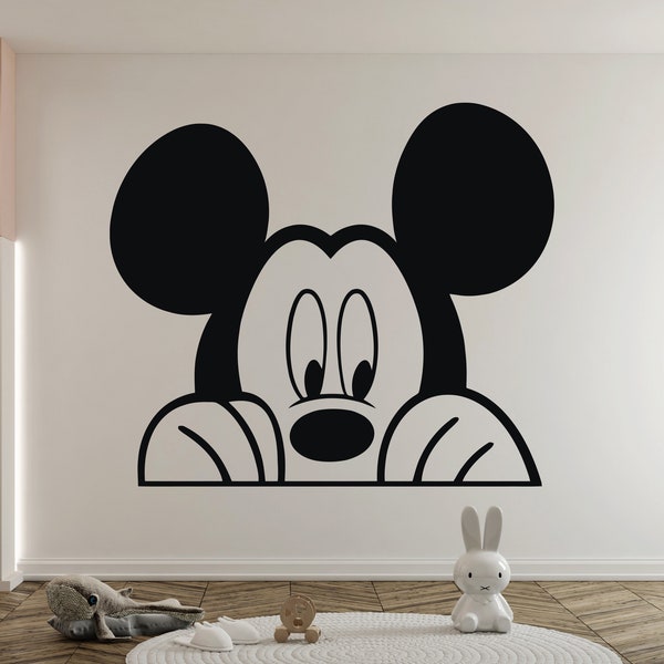Mickey Mouse Decal - Etsy