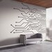 Circuit Board Wall Decal. Technology Wall Decal. Office Wall Decal ...