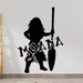 Moana Wall Decal/ Disney Princess Wall Decal/ Moana - Etsy