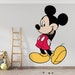 Mickey Mouse Wall Decal Cartoon Wall Decor for Kids Nursery (K1029) - Etsy
