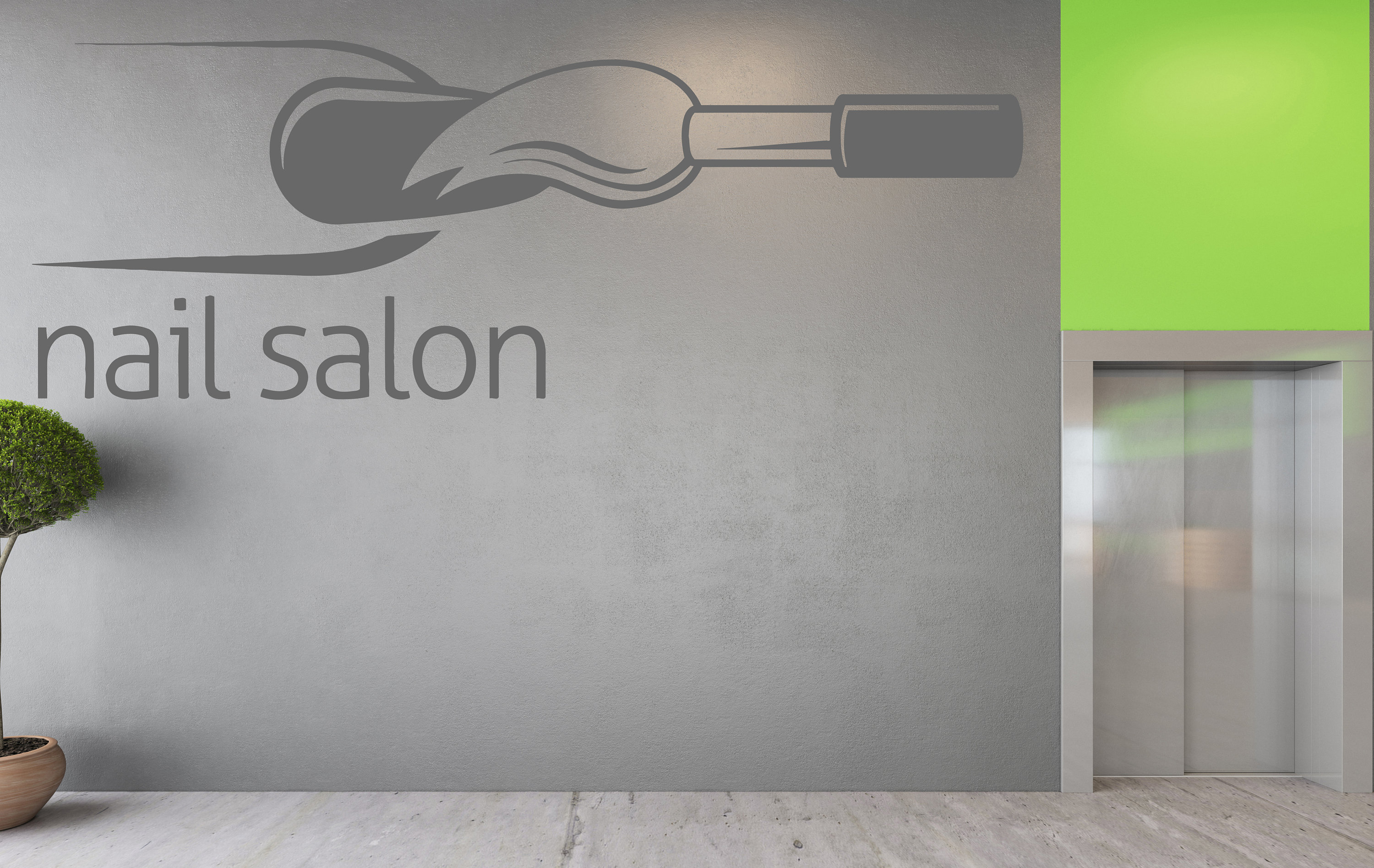 Nail Salon Wall Decal Beauty Salon Wall Decor Spa Salon Wall | Etsy