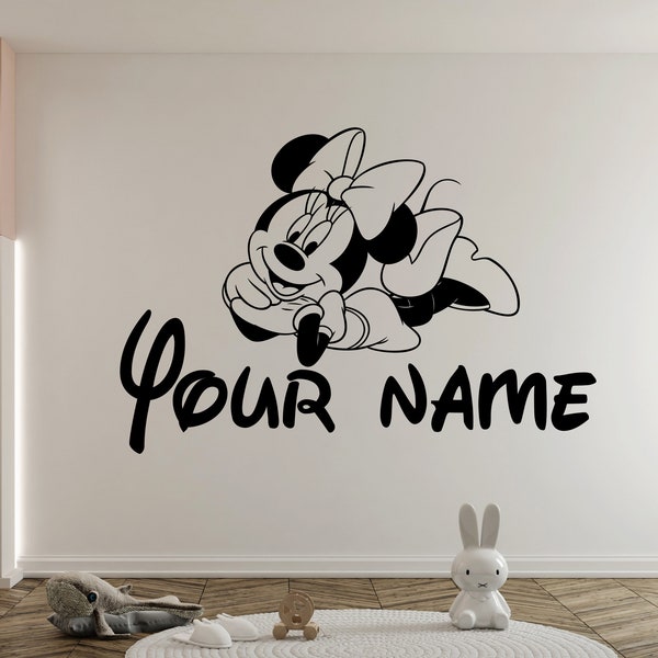 Minnie Mouse Wall Paper - Etsy