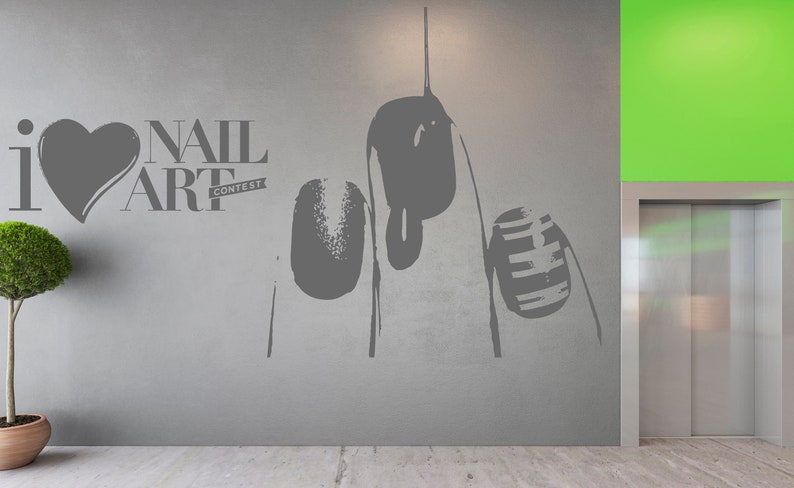 Nail Salon Wall Decal Beauty Salon Wall Decor Spa Salon Wall - Etsy