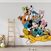 Mickey Mouse Wall Decal Cartoon Wall Decor for Kids Nursery (K1034) - Etsy