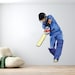 Cricket Wall Decal/ Sports Wall Decal/ Boys Room Decal/ Cricket Player ...