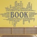 Book Wall Decal/ Library Wall Decal/ Classroom Wall Decal/ Reading Wall ...