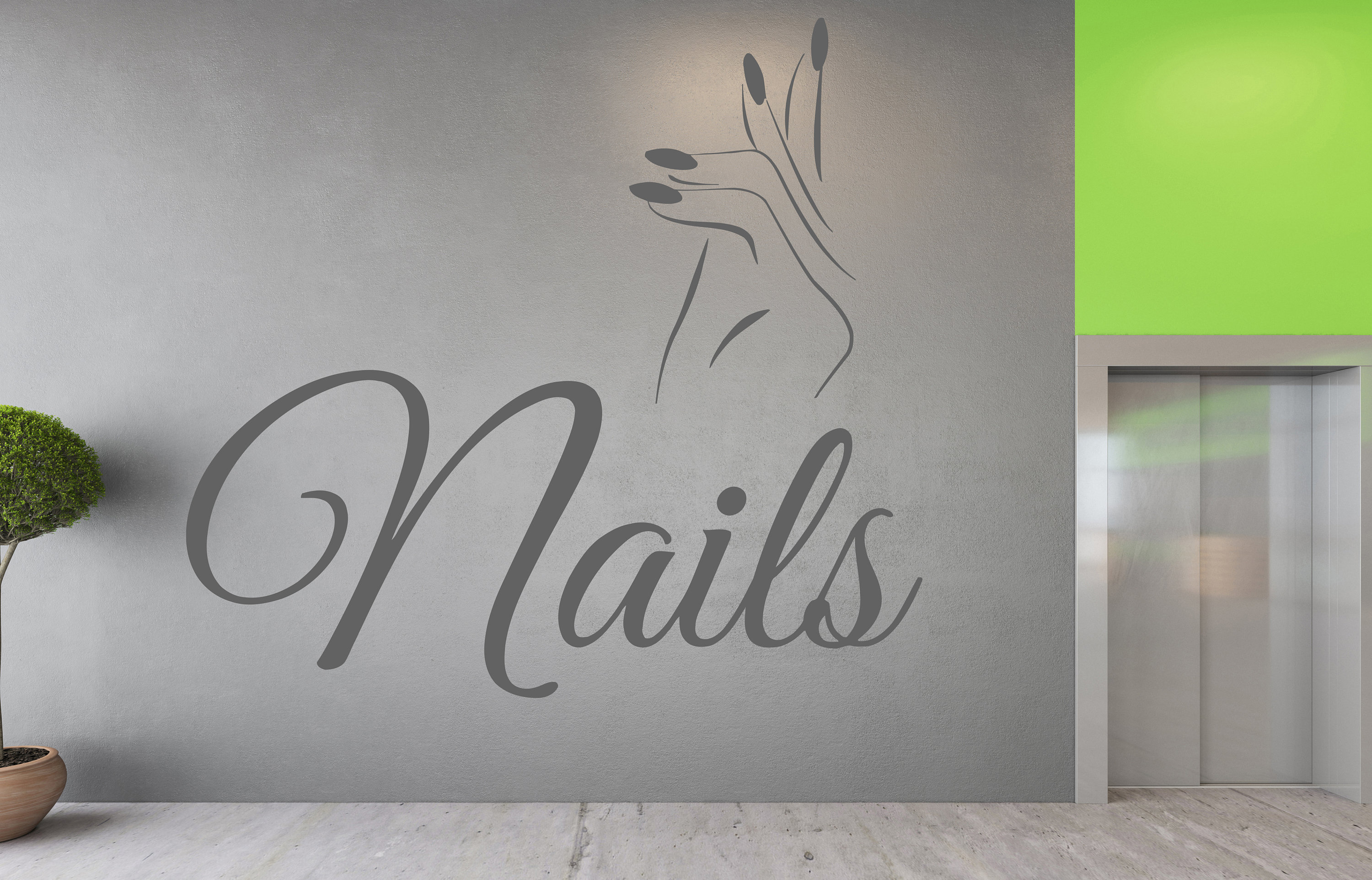 Nail Salon Wall Decal Beauty Salon Wall Decor Spa Salon Wall - Etsy