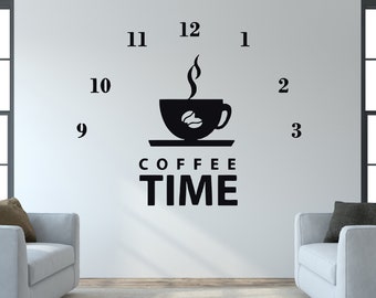Coffee Wall Decal/ Custom Coffee Wall Decal/ Coffee Wall Art/ | Etsy
